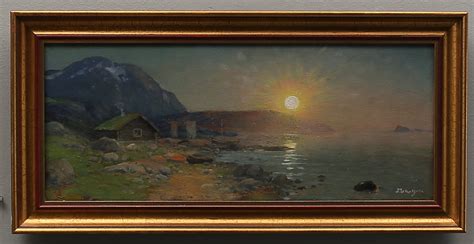 Johan Lundgren 18221895 Oil On Pan