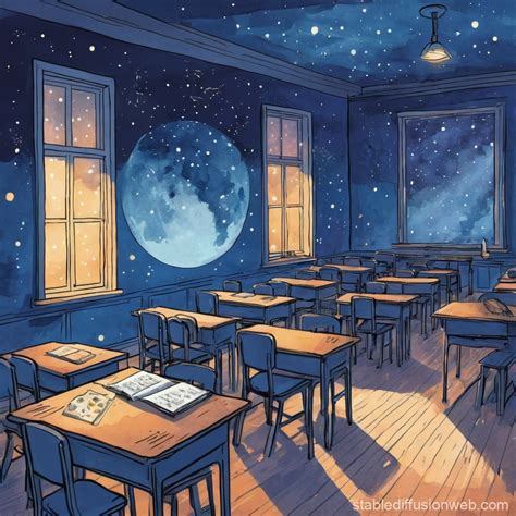 Mystérieuse Night Class Stable Diffusion Online