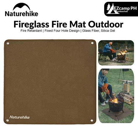 Naturehike Fireglass Fire Mat Outdoor Fireproof Mat Flame Retardant