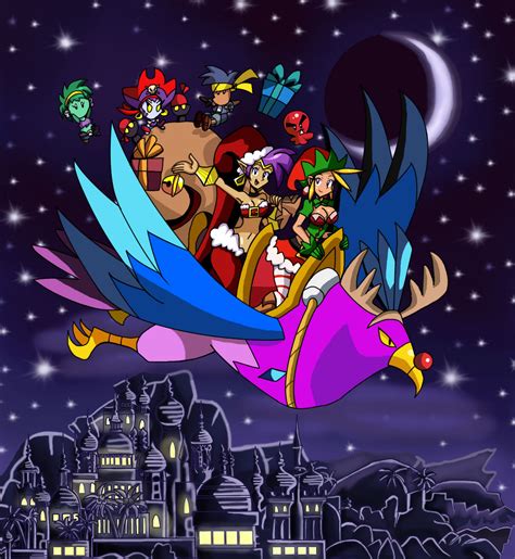 Merry Christmas Shantae 2023 By Lordgianmarco On Deviantart