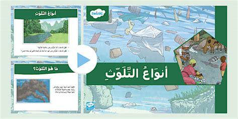 New بوربوينت أنواع التلوث Twinkl
