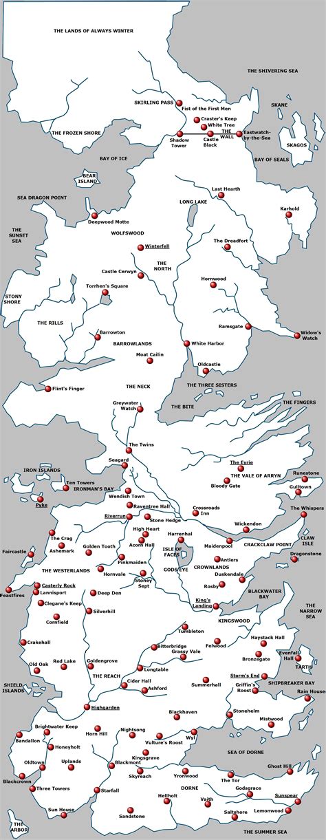Westeros Game Of Thrones Wiki