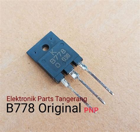 Transistor B778 Original No Set Sebelah Transistor B778 Npn Original Transistor 2sb778