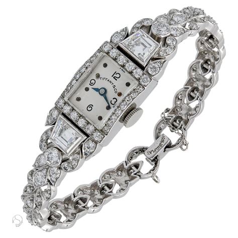 Tiffany And Co Vintage Diamond Watch Circa 1950 At 1stdibs Tiffany