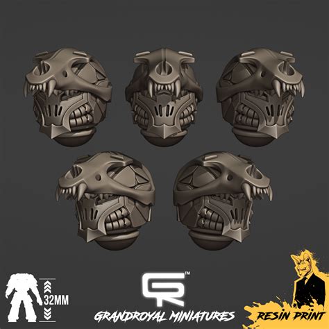 🛰 Space Wolves Helmet 2 Product Code Swh2・ Stl File For 3d Printing・cults