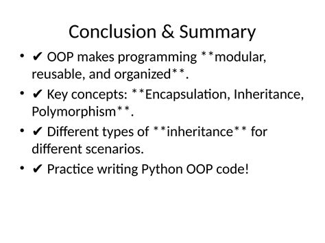 Introduction To Ooppythonlecture1pptx