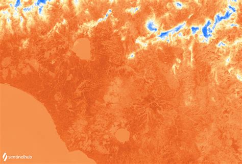 Landsat 4 5 Tm Thermal Visualization Sentinel Hub Custom Scripts