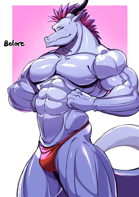 Rule 34 Absurd Res Anthro Bulge Clothing Dragon Hi Res Ma5ka4nai Male Malemale Mohawk