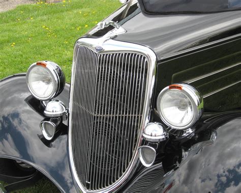 1934 Ford Coupe Grille A1934 Frod Coupe At A Studebaker Sh Flickr