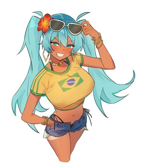 58 Brazilian Miku 🩵🇧🇷 Ideas Miku Hatsune Miku Hatsune