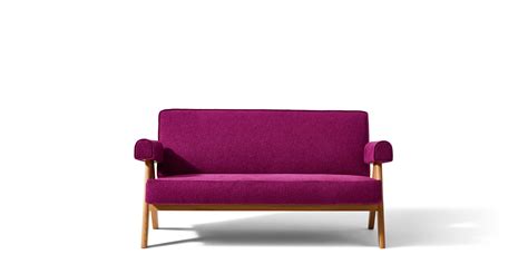 Capitol Complex Sofa Sofa With Upholstered Back And Seat By Cassina Trdst
