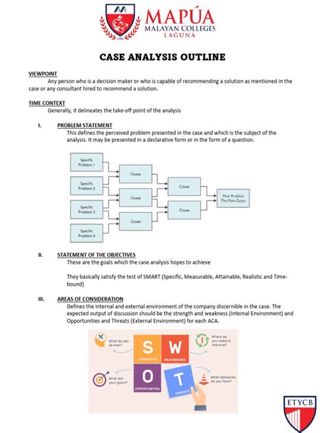 Case Analysis Outline Pdf
