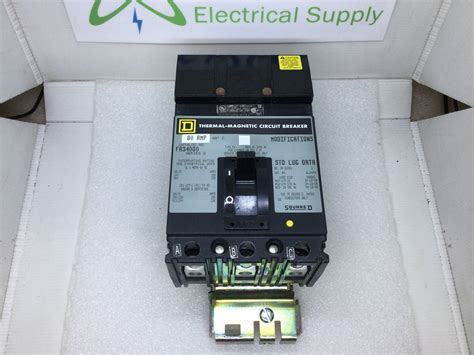 Square D Fa34080 3 Pole 80 Amp 480v I Line Circuit Breaker