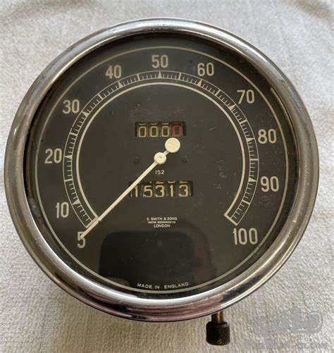 Part Smiths Clock Rev Counter Speedo Alvis For Sale Prewarcar