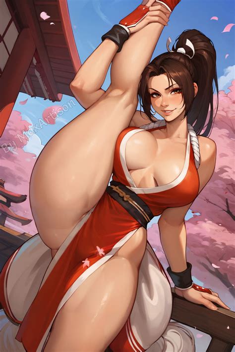Mai Shiranui Fatal Fury The King Of Fighters By Maxartison On