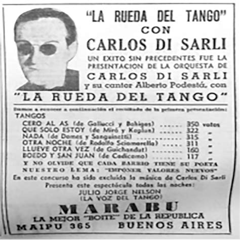 Cero Al As” Por Carlos Di Sarli Y Su Orquesta Típica Canta Alberto
