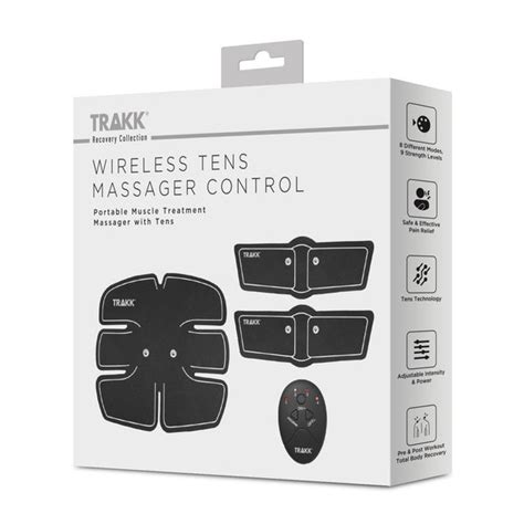 Trakk Electronode Wireless Therapy Tens Massager Trendilize