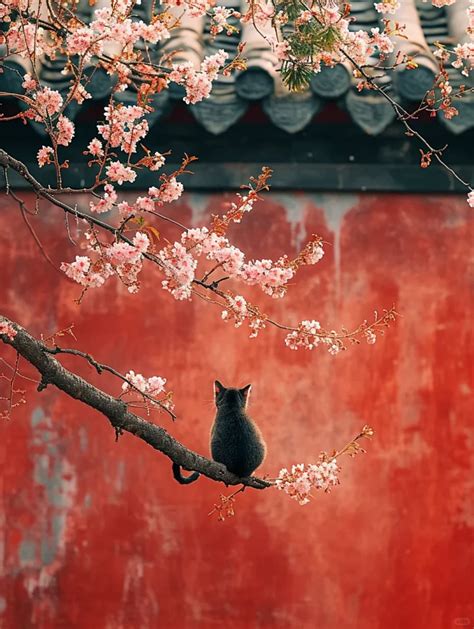 故宫与猫 花瓣网