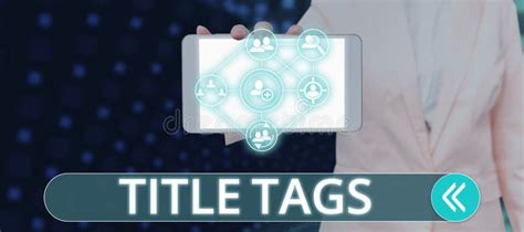 Conceptual Caption Title Tags Business Overview The Html Element That Specifies The Title Of A