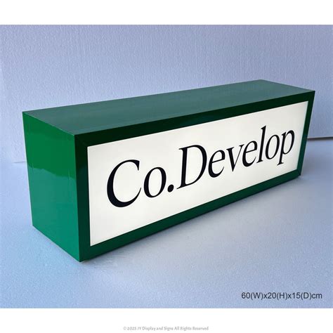 Rectangular Single Sided Led Light Boxes