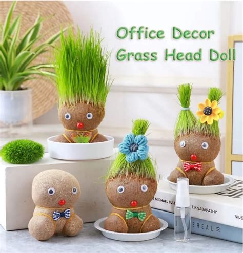 Grass Head Doll Elevation