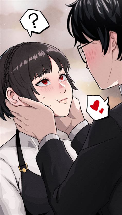 Amamiya Ren And Niijima Makoto Persona And 1 More Drawn By Ikhwan