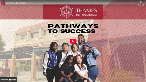 Thames Pathways To Success Thames