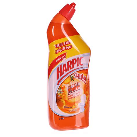 Harpic Liquid Peach And Jasmine 1 L Sharjah Co Operative Society