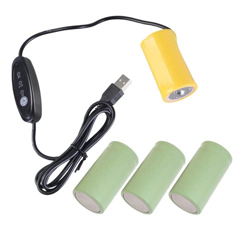 3v 4 5v 6v Lr20 D Battery Eliminators Usb Power Supply Cable Replace 2 4pcs 1 5v Lr20 D Battery