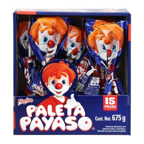 Paleta Payaso Dulcycor Gran Variedad De Dulces
