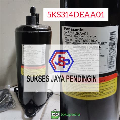 Jual Compressor Panasonic 5ks314deaa01 Kompresor 5ks314d 2pk R410a