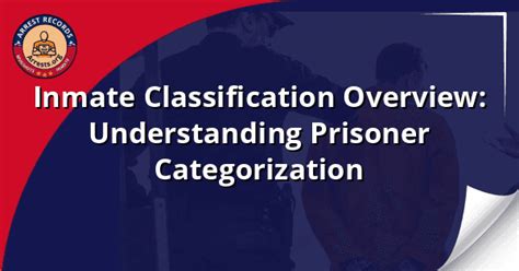 Inmate Classification Overview Understanding Prisoner Categorization