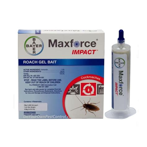 Maxforce Impact Roach Bait Gel