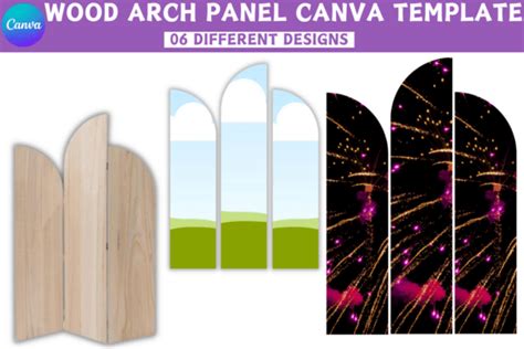 2 Editable Arch Panel Template Designs And Graphics