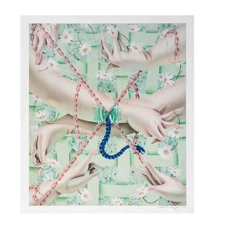 Sarah Slappey Daisy Chain Hand Embellished For Sale At 1stdibs