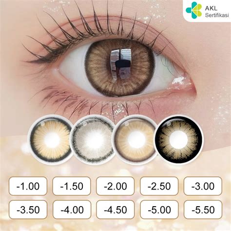 Jual Magister Soflens Minus 000~ 600 Brown Softlens No Ring Natural Big Eyes Shopee Indonesia