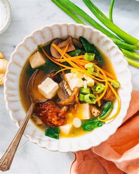Tofu Soup With Spinach A Couple Cooks