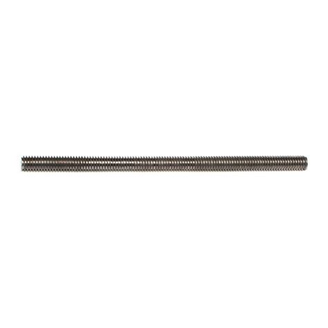 516 18 X 6 Zinc Plated Grade 2 Steel Coarse Thread Threaded Rods
