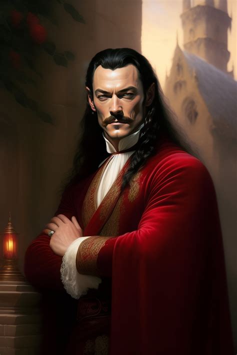 Lexica Luke Evans As Dracula In Medieval Style Fantasy Background