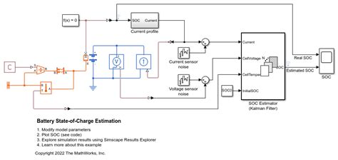 电池荷电状态估计 Matlab And Simulink