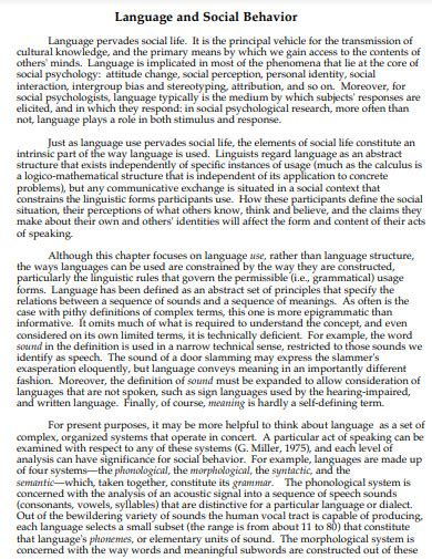 24 Behavior Examples To Download