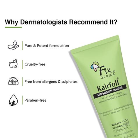 Buy Fixderma Kairfoll Anti Dandruff Shampoo Online