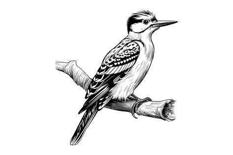 Wood Peeker Graphic By Eshas Designs · Creative Fabrica