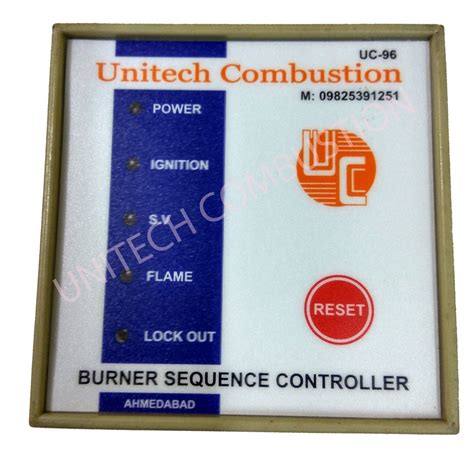 Unitech Burner Sequence Controller Size 96 X 96 Uc 96 At ₹ 2500 In