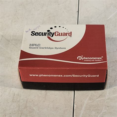 Phenomenex Kj0 4282 Hplc Analytical Columnsecurity Guard Cartridge Kit Lab Liquidators Store