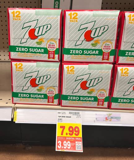 7UP Zero Sugar is as low as $2.49! - Kroger Krazy