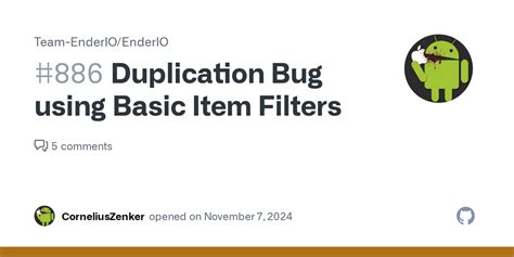 Duplication Bug Using Basic Item Filters · Issue 886 · Team Enderioenderio · Github