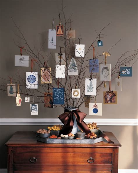 Diy Photo Wall With Ribbon Colors Holiday Greeting Display