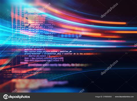Programmation Code Abstrait Technologie Fond Développeur Logiciels Script Illustratio Image