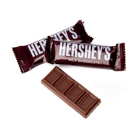 Hersheys Milk Chocolate Snack Size Candy Bars 40 Piece Bag
